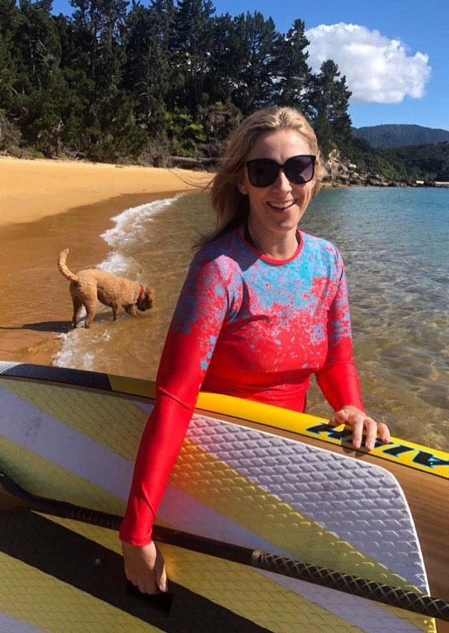 UPF 50+ Long Sleeved Rash Top, Rash Guard, Swim Top, Swim Shirts and ...