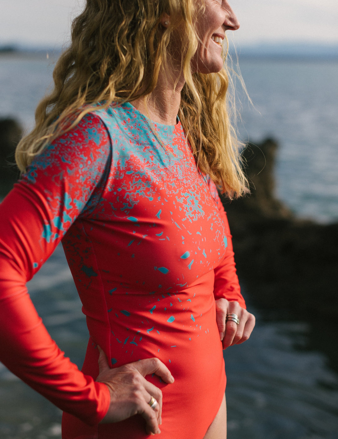 UPF50+ Long Sleeve Swimsuit, Sun Suits, UV Swimwear, Sun Protective ...